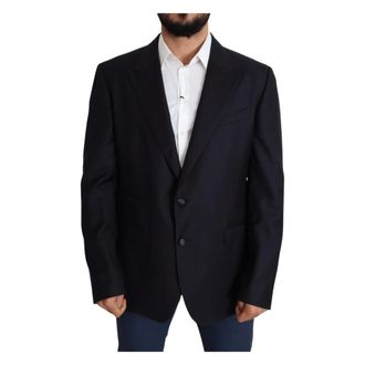 Dolce & Gabbana Blazers - - Jackets - Herren - Schwarzk - 2XL