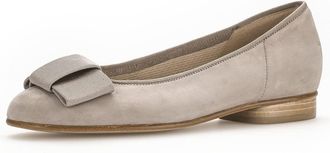 Gabor Damen Klassische Ballerinas, Frauen Flats,Ballerinen,Pumps,Halbschuhe,Sommerschuhe,Slipper,Ausgehschuhe,Abendschuhe,leinen,38.5 EU / 5.5 UK
