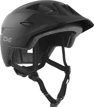Tsg Kinder Cadete Solid Color Helm, Satin Black, XXS/XS
