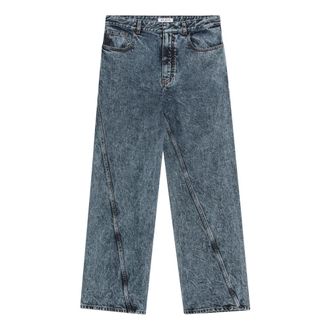 Alaia Schlaghose - - Jeans - Damen - Blau - S