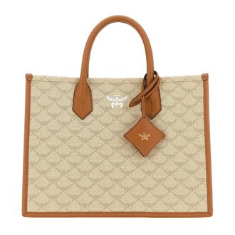 MCM Mcm, Femme, Sacs, Beige, Taille: ONE Size Borsa
