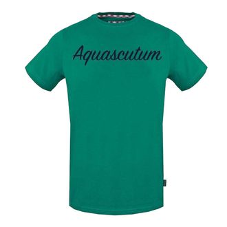 Aquascutum T-Shirt f&uuml;r Herren, Logo (Gr&uuml;n)