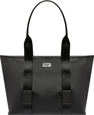 Lancel Shopper Shopping Mistral Pliable Noir Femme
