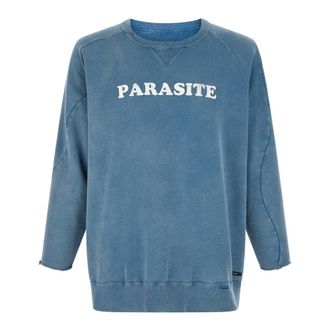 Undercover Homme, Sweatshirts et sweats &agrave; capuche, Bleu, Taille: 2XL SweaT-shirt ras du cou graphique