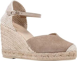 Geox Damen D GELSA A Wedge Sandal, BEIGE, 37 EU