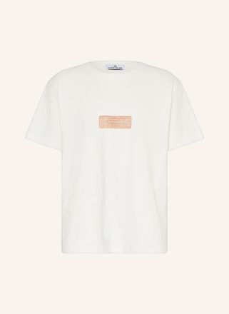 Stone Island T-Shirt weiss
