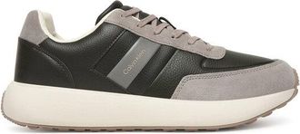 Calvin Klein Sneakers City Runner Laceup Tape Lth HM0HM02033 Schwarz