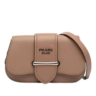 Prada Sac bandouli&egrave;re Sidonie Pre-owned - Femme - Pre-owned - Brun - Taille: ONE Size