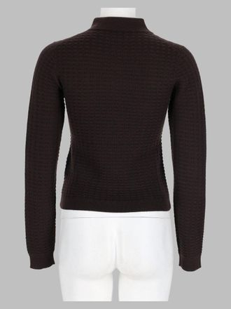 Guest In Residence Cashmere Waffle Knit Sweater - Brown