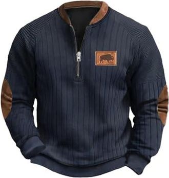 Generic Sweat Capuche Zipp&eacute; Homme Marron Sweatshirts Rond Cardigan Manga &Eacute;clair Thermique Torsad&eacute;e Ecriture Mode Tricot Eau Corps S Universitaire Y2k Studio S
