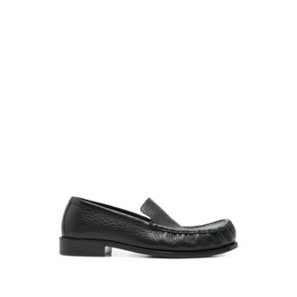 Dries Van Noten Leder-Loafer - - Shoes - Herren - Schwarzk - 44 EU