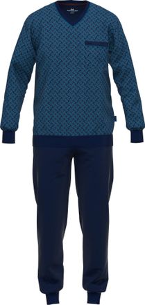 G&ouml;tzburg Herren-Schlafanzug Single-Jersey Marine Gr&ouml;&szlig;e 58