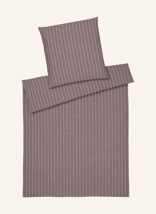 Elegante Elegante Bettw&auml;sche Humble Mit Leinen rot