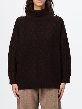 Max Mara Pull &agrave; col roul&eacute; en laine et cachemire avec &eacute;paules tombantes
