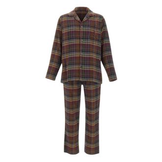 Polo Ralph Lauren Ensemble de pyjama en flanelle &agrave; carreaux - Homme - V&ecirc;tements de nuit et de d&eacute;tente - Multicolore - Taille: XL