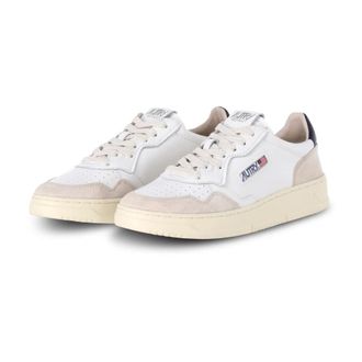 Autry Homme, Chaussures, Blanc, Taille: 43 EU Baskets de style vintage avec des accents en daim