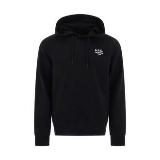 A.P.C. A.p.c., Homme, Sweatshirts et sweats &agrave; capuche, Bleu, Taille: XL Standard Rue Madame Sweat &agrave; capuche