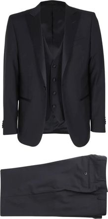 Corneliani Abito gilet - Homme - Costumes - Bleu - Taille: XL