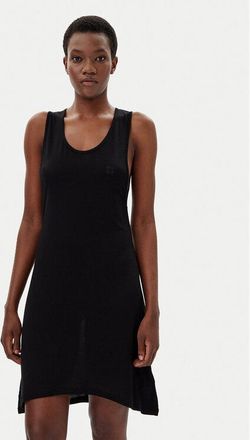 HUGO BOSS Sommerkleid Beach 50540333 Schwarz Relaxed Fit