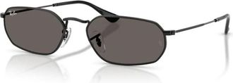 Ray-Ban unisex, Accessoires, Noir, Taille: 57 MM Geometric Lunettes de soleil