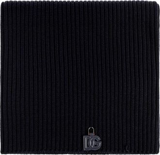 Dolce & Gabbana Wollschal - - Accessories - Herren - Blau - ONE SIZE