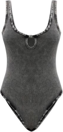 Diesel Femme, Tops, Gris, Taille: 42 FR Maura-Dnm Bodysuit
