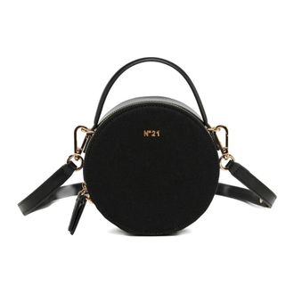 N&deg;21 Runde Mini-Umh&auml;ngetasche - - Bags - Damen - Schwarzk - ONE SIZE