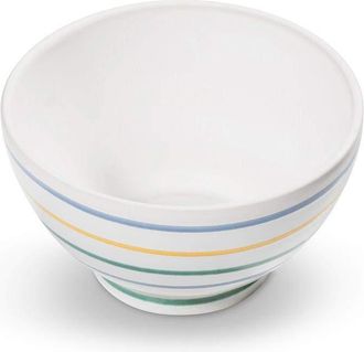 Gmundner Keramik Müslischale groß Füllmenge : 0.4 Liter Buntgeflammt Geschirr, handgemacht in Österreich