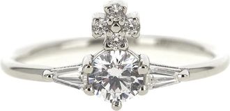 Vivienne Westwood Femme, Accessoires, Gris, Taille: S Ofelia Ring