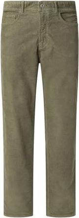 Pepe Jeans London Slim Five Pockets Corduroy Pantalon, Vert (Vert Kaki foncé), 29 W Homme