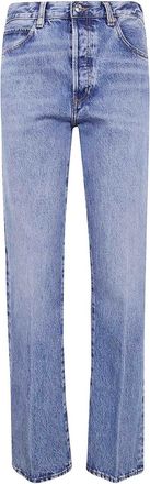 Frame Denim Jean Droit - Bleu