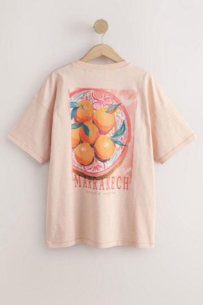 Next Strandshirt Strand-T-Shirt mit Grafik-Print (1-tlg)