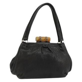 Miu Miu Sac &agrave; main Pre-owned - Femme - Pre-owned - Noir - Taille: ONE Size