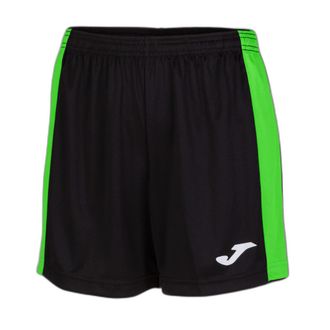 Joma Kurze Hose Marke Modell Short Maxi Schwarz Gr&uuml;n Fluor