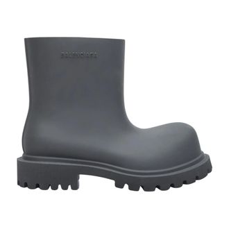 Balenciaga Gepr&auml;gte Logo Lug Sohle Stiefel - - Shoes - Damen - Schwarzk - 40 EU