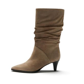 Isabel Bernard Vend&ocirc;me Margot Hohe Wildlederstiefel - - Shoes - Damen - Beige - 42 EU