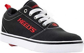 HEELYS Homme Pro 20 (He100757) Chaussure de Piste dathlétisme, Noir/Blanc/Rouge, 36.5 EU