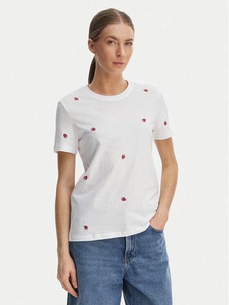 Only T-Shirt Ketty 15288473 Wei&szlig; Regular Fit