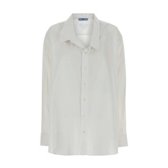 Prada Damen, Blusen & Hemden, Wei&szlig;, 2XSGr&ouml;&szlig;e