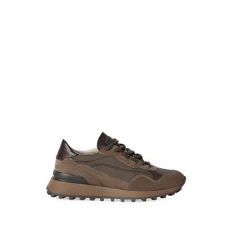 Brunello Cucinelli Monili Wildleder-Sneaker - - Shoes - Damen - Braun - 36 EU