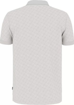 Joop Poloshirt Paigam mit Cornflower-Allover-Print