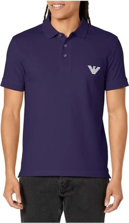 Emporio Armani Homme, Tops, Bleu, Taille: S Essential Polo