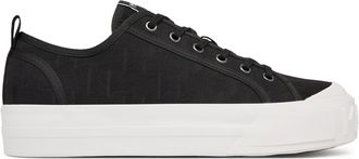 Karl Lagerfeld Sneakers aus Stoff KARL LAGERFELD Kampus Max V KL50526 Schwarz