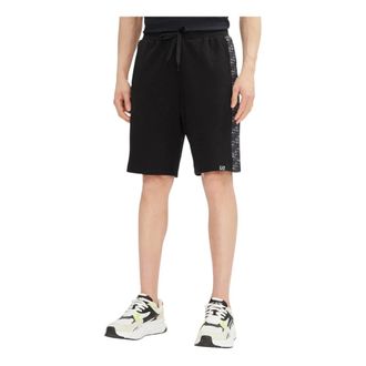 Emporio Armani Homme, Shorts, Noir, Taille: XL Short Bermuda Logo Series en m&eacute;lange de coton