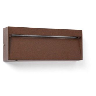 Faro Barcelona DUNE R Applique rectangulaire marron oxyd&eacute; 6W 4CCT