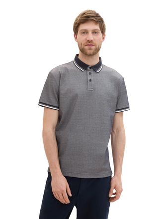 Tom Tailor Herren Basic Piqué Poloshirt, sky captain blue, S
