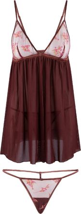 LingaDore Set: Neglige und String