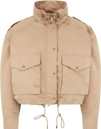 Moorer Femme, Vestes, Beige, Taille: 42 FR Manteaux