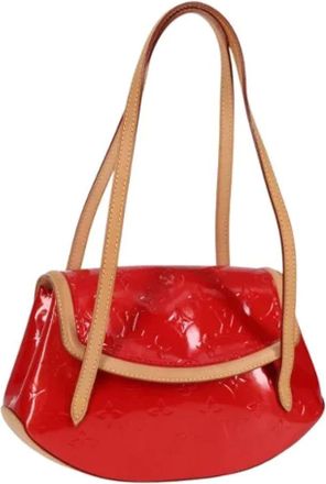 Louis Vuitton Pre-owned Cuir sacs-louis-vuitton - Femme - Pre-owned - Rouge - Taille: ONE Size