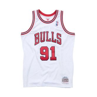 Mitchell & Ness Herren, Sport, Wei&szlig;, MGr&ouml;&szlig;e